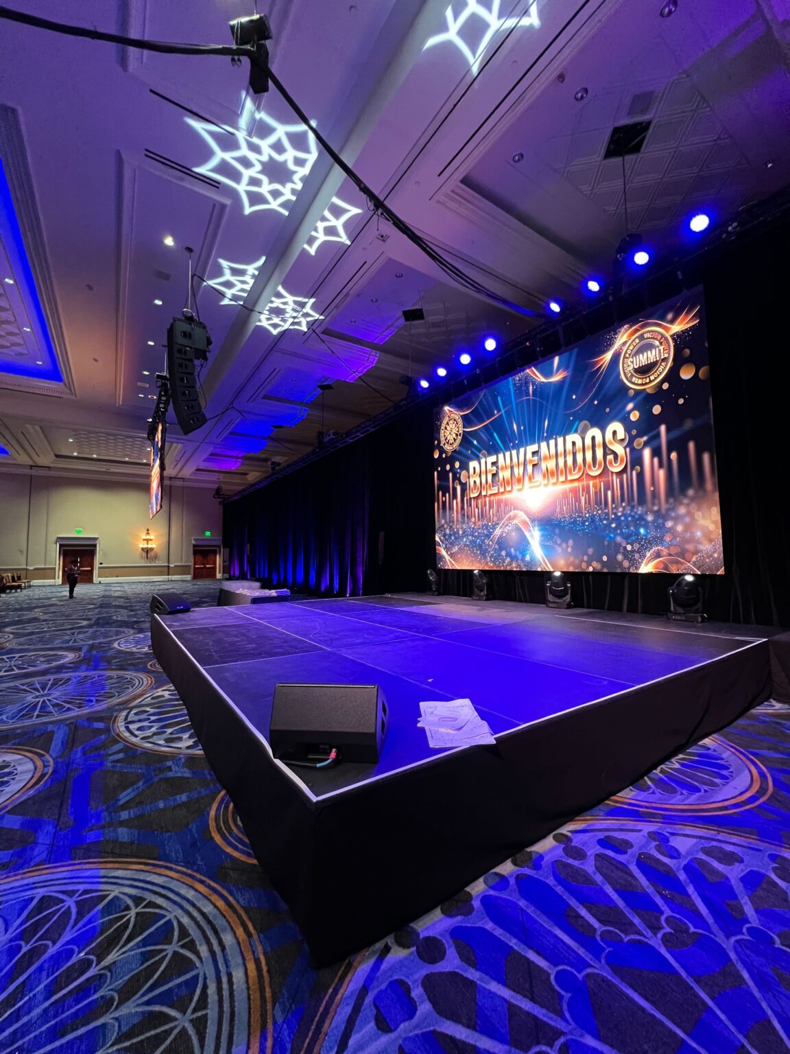 Professional Staging Solutions for Any Event | AV Vegas