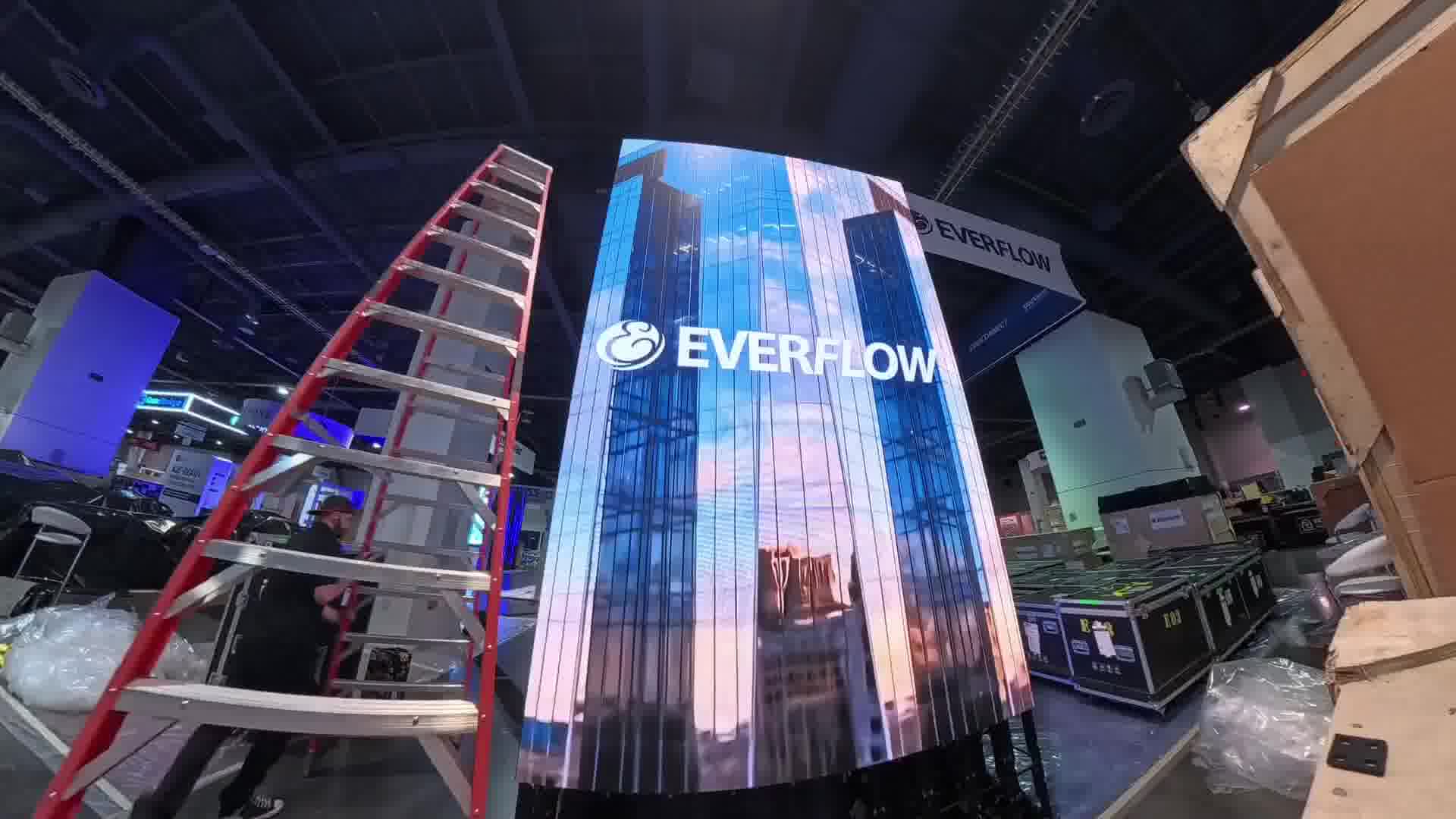 The Journey of a Video Tower: From Concept to Convention - Las Vegas AV ...